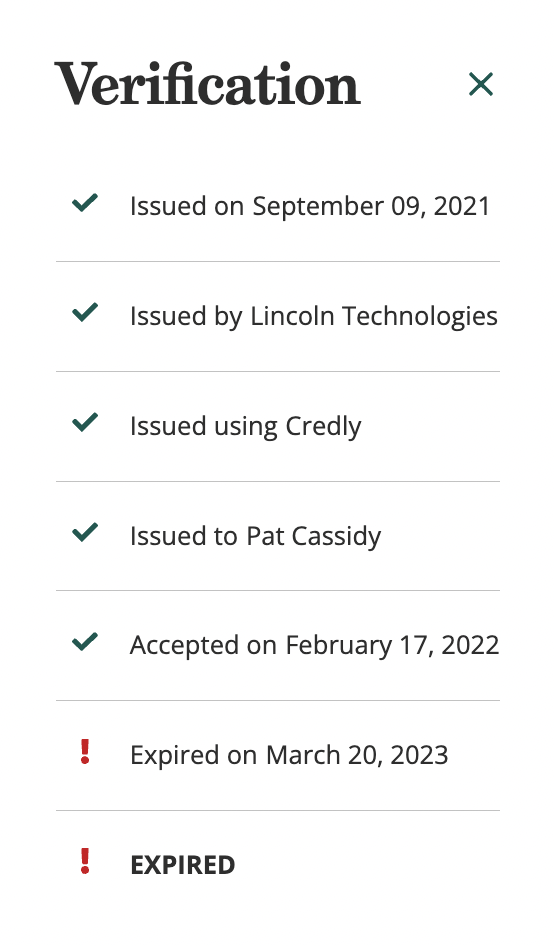Making the Shift: Implementing Verified Skills with Credly